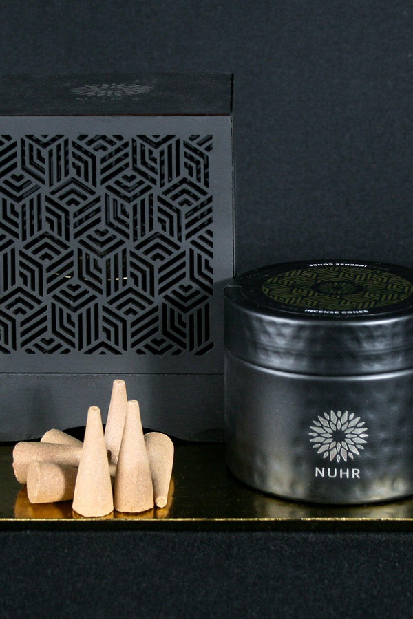 Shop Highly Scented Oud Natural Incense Cones - Nuhr Home – NUHR Home