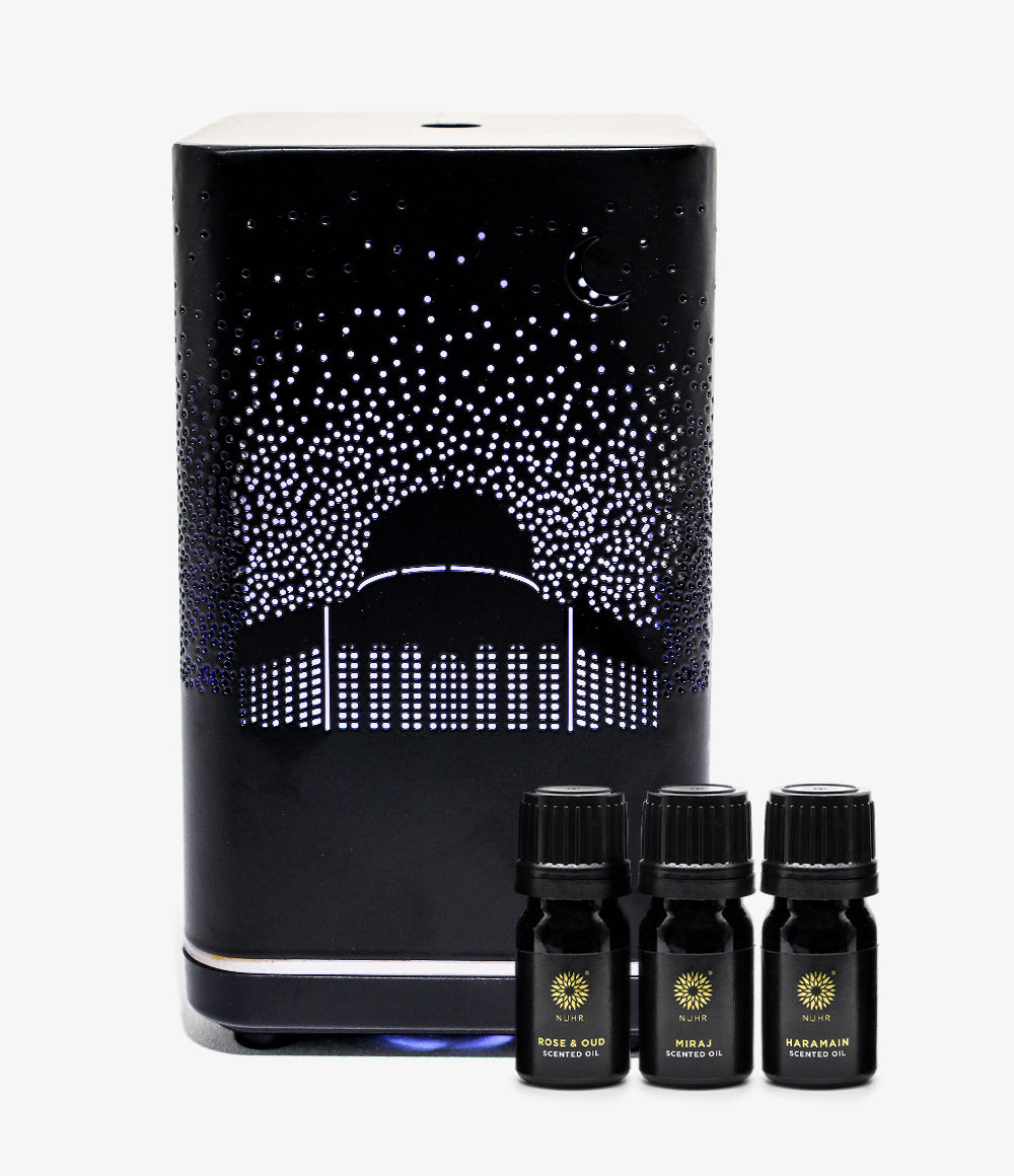 Landmarks in Islam Collection Scented Oil Electric Diffuser + 3 Oils ...