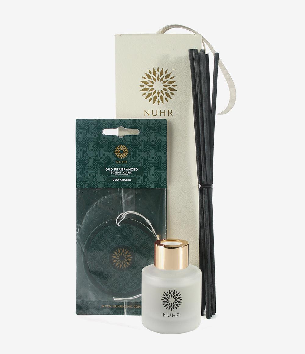 Mini Diffuser and Scent Card Set - Oud Arabia – NUHR Home